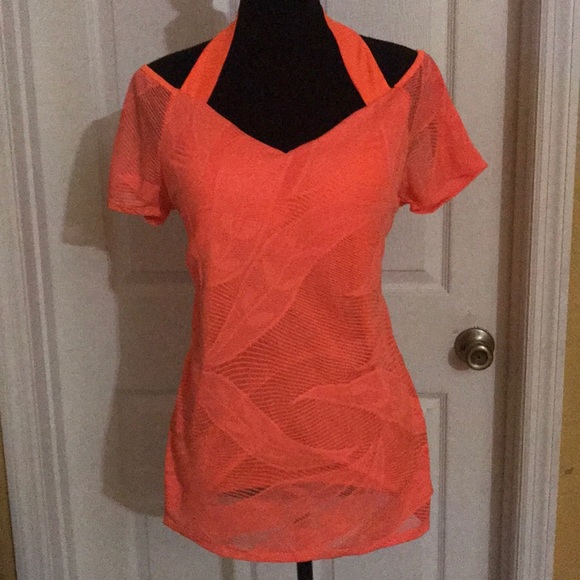 Tops | Sexy Orange Top | Poshmark